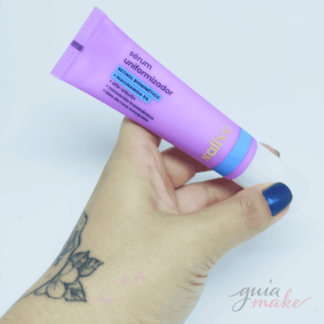 Sérum Uniformizador Sallve - Descubra os benefícios do Retinol para a ...